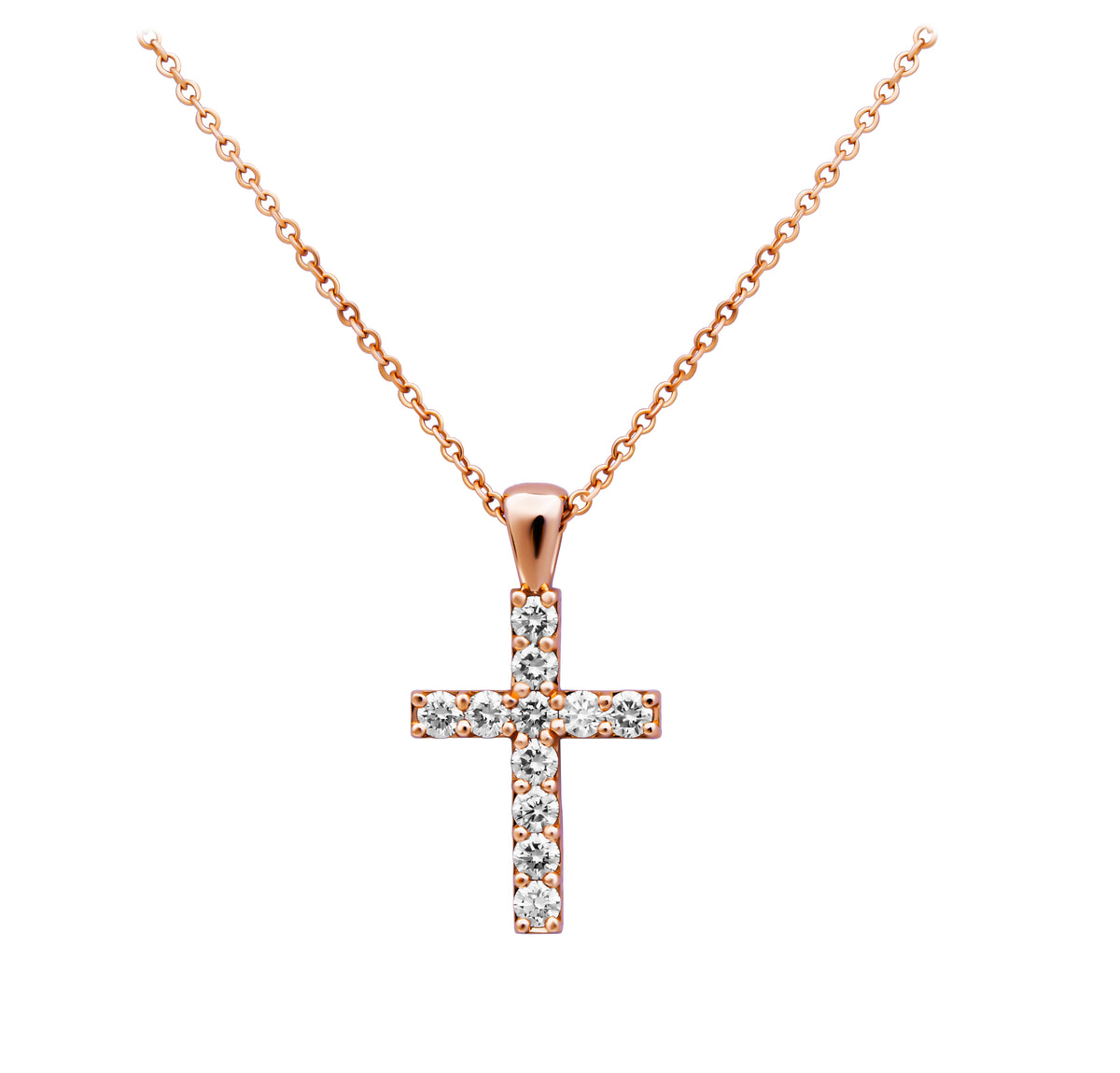 Diamond Cross Pendant — M&V Vanguard Jewelry